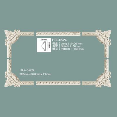 China Hot Sale Factory Price Skirting Polyurethane Mold Decorative PU Crown Moulding for sale