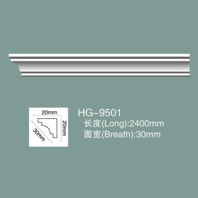 China Skirting Polyurethane Ceiling Cornice Mold Price Decorative PU Crown Moulding for sale