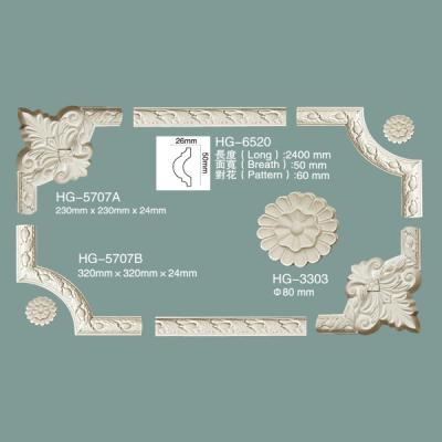 China Polyurethane Price Ceiling Cornice Mold Decorative PU Crown Moulding for sale