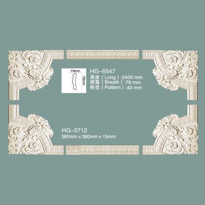 China Factory New Skirting Polyurethane Ceiling Cornice Mold Decorative PU Crown Moulding for sale