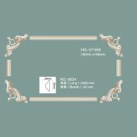China Polyurethane Ceiling Cornice Mold Decorative PU Crown Moulding Fireproof B2 Grade for sale