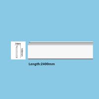 China Polyurethane Ceiling Cornice Mold Decorative PU Crown Moulding Fireproof B2 Grade for sale