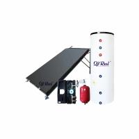 Quality Pressurized Solar Water Heater Flat Plate Panel Collector Capacity Range for sale