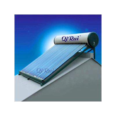 China Roof Mounted Non-Pressure Solar Geyser Water Heater System with 1.5kw Electric Hater for sale
