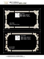 China PU Decorative Corner Frame Trim Polyurethane Panel Moulding Corner B2 Fireproof for sale
