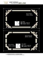 China PU Decorative Corner Frame Trim Polyurethane Panel Moulding Corner B2 Fireproof for sale
