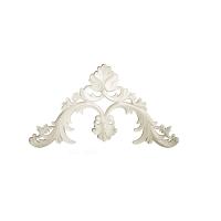 China PU Polyurethane Ornamental Mouldings Onlay Scroll Interior Decoration Lightweight Easy Install for sale