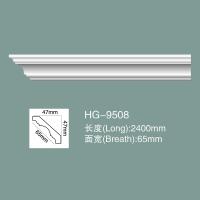 China Decorative Polyurethane PU Wainscoting Wall Board Molding Fireproof Grade B2 for sale