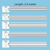 China Decorative Polyurethane PU Wainscoting Wall Board Molding Fireproof Grade B2 for sale