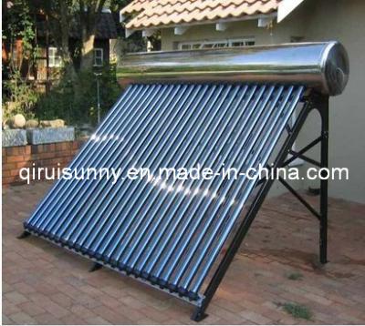 China 50liter - 500liter Domestic Stainless Steel Non-Pressure Solar Hot Water Heater System for Bathroom for sale