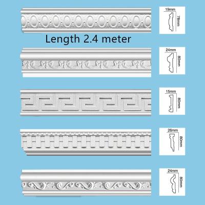 China 2025 New Hot Sale Factory Price Ceiling Cornice Mold Decorative PU Crown Moulding for sale