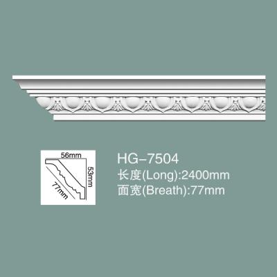 China 2025 Hot Sale Skirting Polyurethane Ceiling Cornice Mold Decorative PU Crown Moulding for sale
