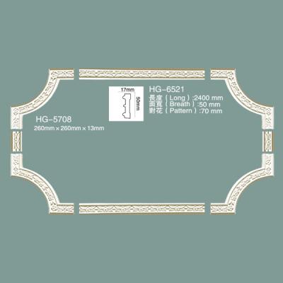 China 2025 Popular New Kirting Polyurethane Ceiling Cornice Mold Decorative PU Crown Moulding for sale