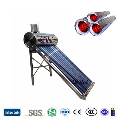 China Wholesale Price 100L 150L 200L 300L All Stainless Steel System Evacuated Tube Solar Geyser for sale