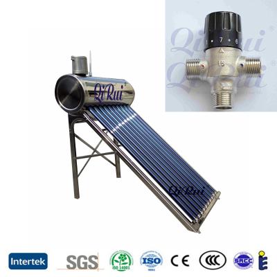 China Best 100L 200L 300L Evacuated Tube Collector Solar Hot Water Heater System for sale