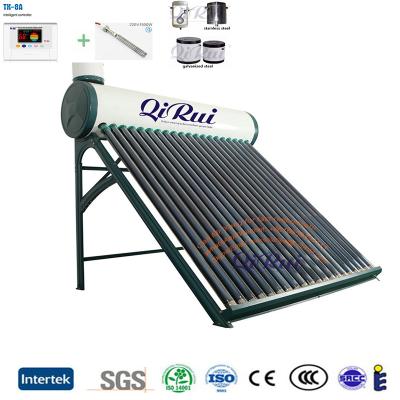 China 50L 60L 80L 100L 150L 200L 240L 250L 300L Aquecedor Termotanque Solar Vacuum Tube Termas Solares for sale