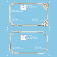 China PU Polyurethane Ceiling Cornice Moulding Crown Molding Decorative Trim B2 Fireproof for sale