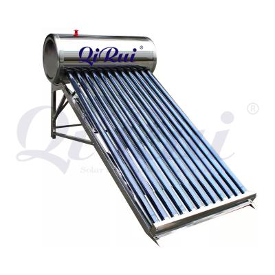 China 150L 200L 240L 300L Flat Slope Roof Mounted Solar Hot Water Heater for sale