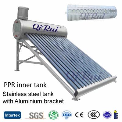 China 100L 150L 200L 250L 300L 360L 400L 450L 500L Factory Wholesale PPR Inner Tank Solar Water Heater for sale