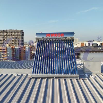 China Wholesale 50L- 500L All Stainless Steel Solar Hot Water Heating System Efficiency Low Pressure Direct Vacuum Tube Solar Geyser Water Heater for Home for sale