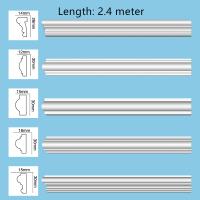 China High Density PU Wall Skirting Board 10cm 12cm 15cm Polyurethane Decorative Moulding for sale