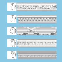 China Decorative Polyurethane Interior Wall Tile Cornice Moulding 1000+ Models B2 Fireproof for sale