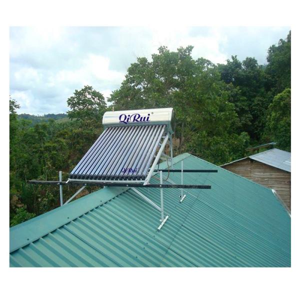 Quality 2025 Popular Wholesale 50L- 500L Steel Solar Hot Water Heating System Price High Efficiency Low Pressure Direct Vacuum Tube Solar Geyser Water Heater for Home for sale