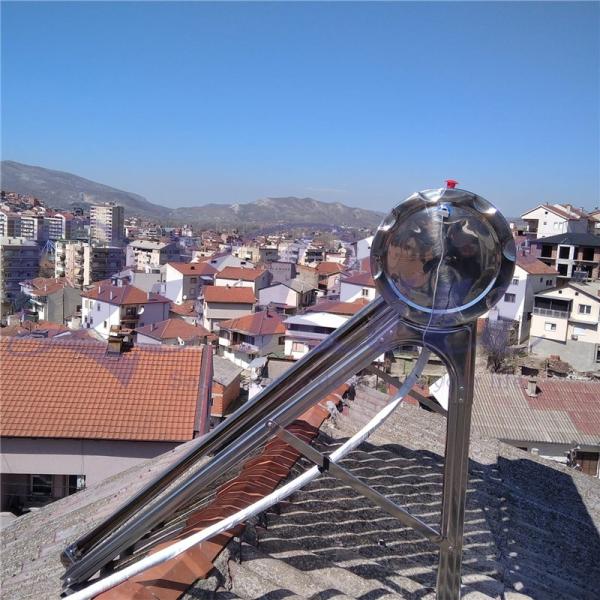 Quality 2025 Popular Factory Wholesale Steel Solar Hot Water Heating System Direct Vacuum Tube Solar Geyser Water Heater for Home for sale