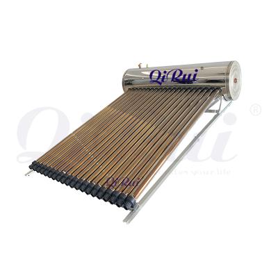 China 100L 200L 250L 300L 500 Liter Stainless Steel SUS304 Solar Boiler High Efficiency Solar Hot Water Heater for sale