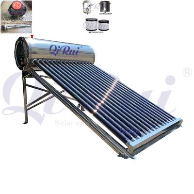 China 100L 150L 200L 300L Vacuum Tube Solar Heating System for Home for sale