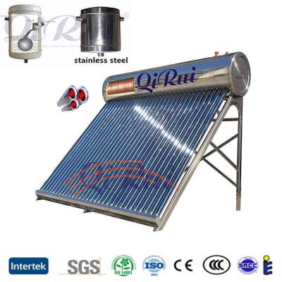 China Hot Sale New 150L 200L 240L 300L Integrated Vacuum Tube Coil Solar Water System Hot Water Heating Heater with Copper Pipe for sale