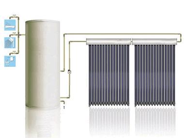 China High Pressure Solar Geyser Split Heat Pipe Solar Water Heater for sale