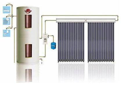 Quality 100L-2000L Separated Solar Water Heater System Split Hot Water Heating System for sale
