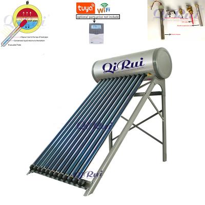 China Heat Pipe Solar Energy Water Heater with Solar Keymark En12976 for sale