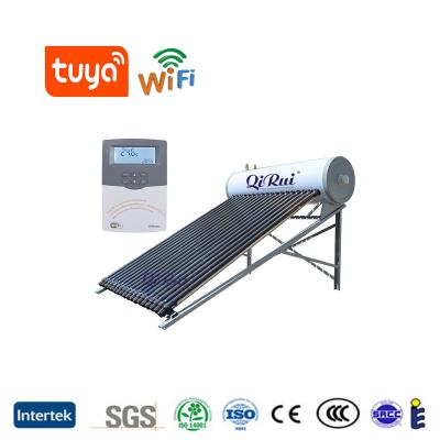 China Roof Mounted100L-360L Integrative High Pressure Smart Solar Hot Water Heater System for sale