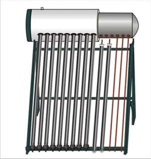 China 80L 100L 150L 200L 250L 300 Liter Integrative Heat Pipe Pressurized Solar Hot Water Heater System for Home for sale