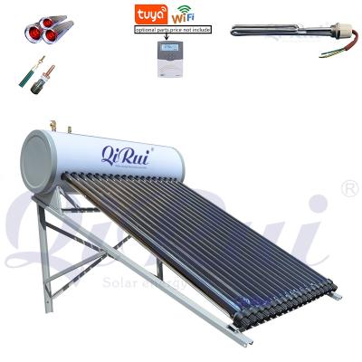 China 100 Liter 150 Liter 200 Liter 300 Liter Heat Pipe High Pressure Vacuum Tube Solar Water Heater for Pitched Roof for sale