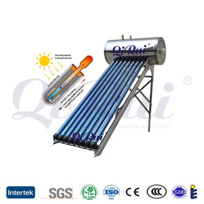 China 100L150L 200L 250L 300L Roof Mounted Solar Heating System for sale