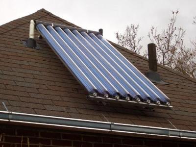 China Solar Balcony Collector Pressurized Solar Collector with Heat Pipe for sale