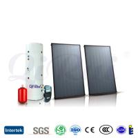 China Flat Plate Solar Water Heater 300L Split Pressurized System with CE Keymark for sale