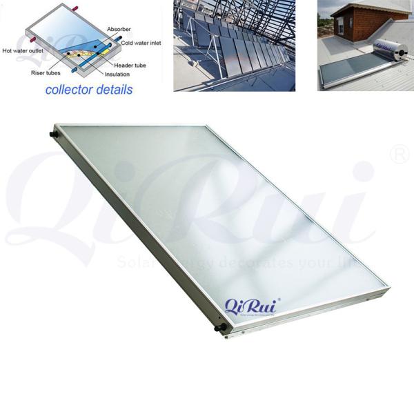Quality 2/2.5/3 Square Meter Titanium Blue Coated Solar Collector System for sale
