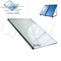 China 2-3m² Pressurized Flat Plate Solar Thermal Collector Copper Pipe Solar Keymark for sale