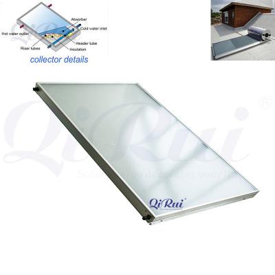 China 2/2.5/3 Square Meter Pressurized Flat Plate Termotanque Solar for sale