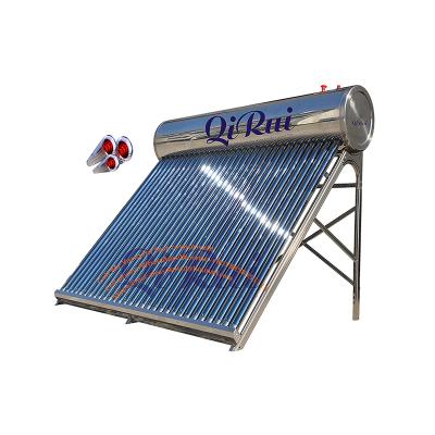 China Wholesale 50L- 500L All Stainless Steel Solar Hot Water Heating System Price High Efficiency Low Pressure Direct Vacuum Tube Solar Geyser Water Heater for Home for sale