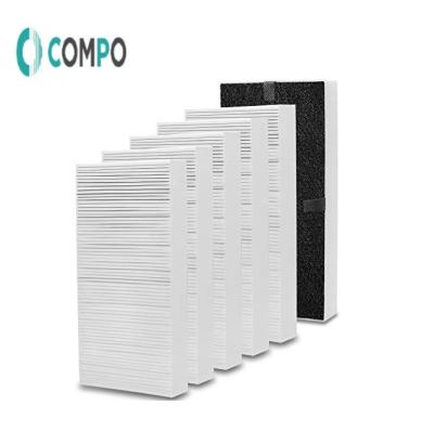 China Air Purifiers Parts H13 Activated Carbon Pre Filters For Honeywells Type U Filter R HHT270W for sale
