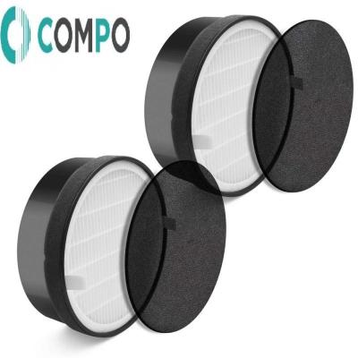 China Replacement For LEVOIT LV-H132-RF 2 Pack Air Purifier Replacement Filter 3 In 1 for sale