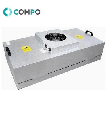 China Laminar Flow Hood Hepa Fan Filter FFU Unit 22.6x22.6 Inch For Class 100 for sale