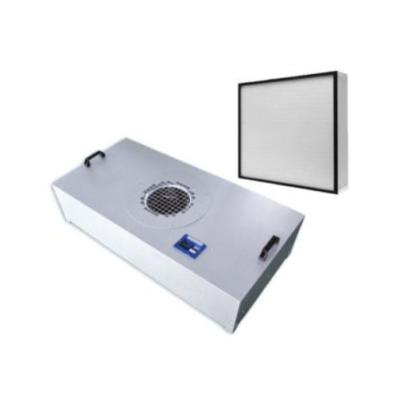 China Clean Room Ceiling HEPA Filter Fan Unit 99.99% High Efficiency 0.3 Microns for sale