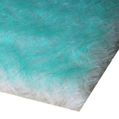 China Paint Workshop Floor Air Filter Media Roll Spray Booth Fiberglass Filter Felt Floor Filter for sale