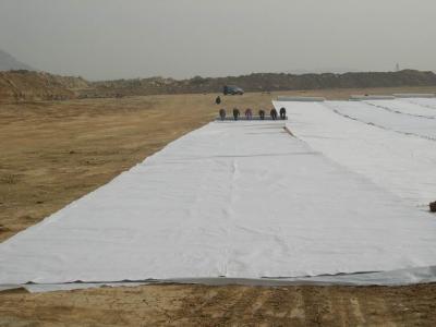China non-woven geotextile for road covering/swimming pool textile ,Nonwoven fabric 200g/m2 for sale